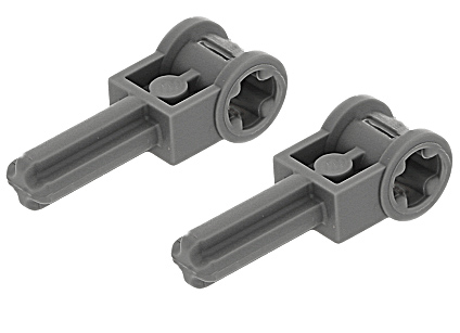 LEGO 4210665 6553 łącznik ciemnoszary - 2szt • Cena, Opinie - Allegro