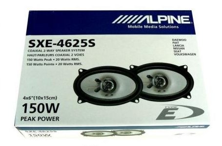 Głośniki samochodowe dwudrożne Alpine SXE-4625S - Sklep, Opinie, Cena w ...