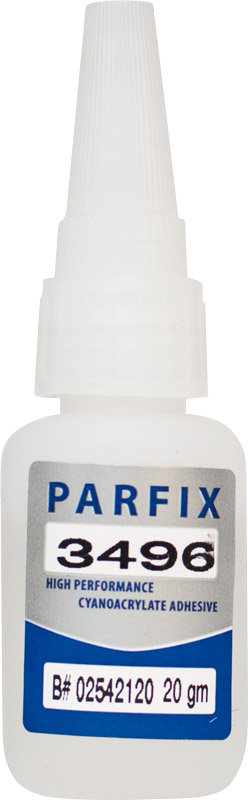 KLEJ CYJANOAKRYLOWY PARFIX 3496 20g UNIWERSALNY guma plastik metal ...