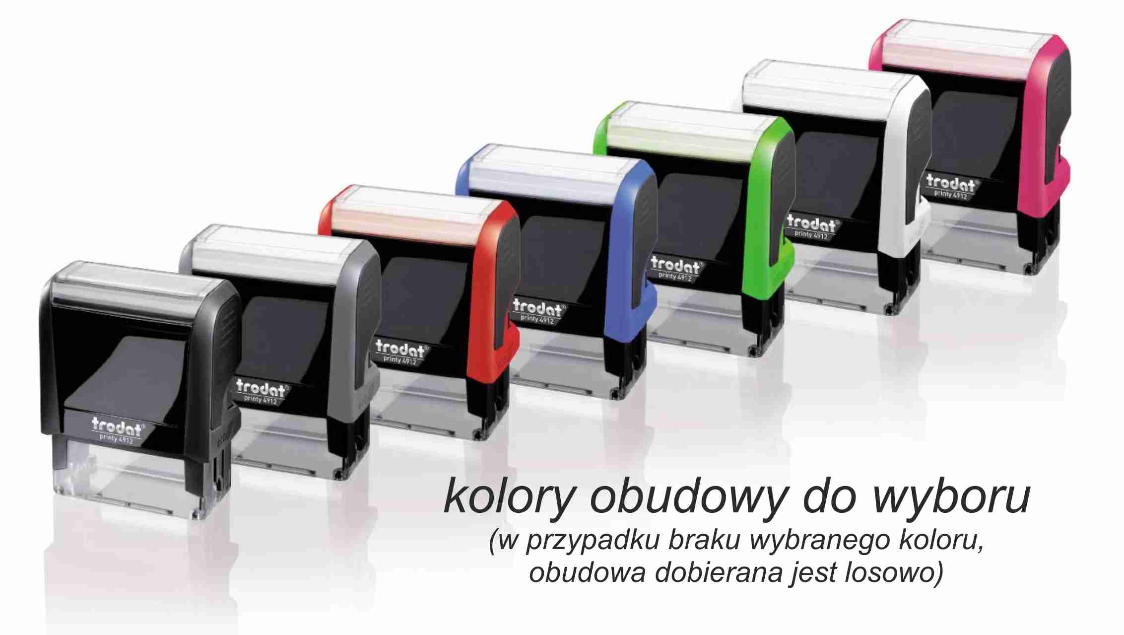 Pieczątka Trodat 4911 • Cena, Opinie • Pieczątki 7567740194 • Allegro