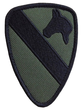 Naszywka 1st Cavalry Division Haft USA Rangers - Emblemat Wojskowy ...