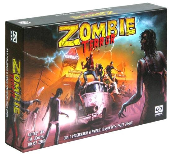 Gra planszowa ZOMBIE TERROR Galakta • Cena, Opinie - Allegro