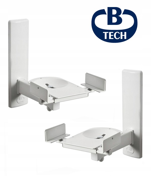 UCHWYTY DO GŁOŚNIKÓW B-TECH BT77 BIAŁY (PARA) 6727624567 - Allegro.pl