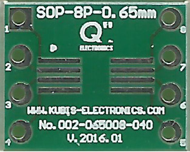 SOP8,MSOP8,TSOP8 0.65mm na DIP 0.4". - Sklep, Opinie, Cena w Allegro.pl
