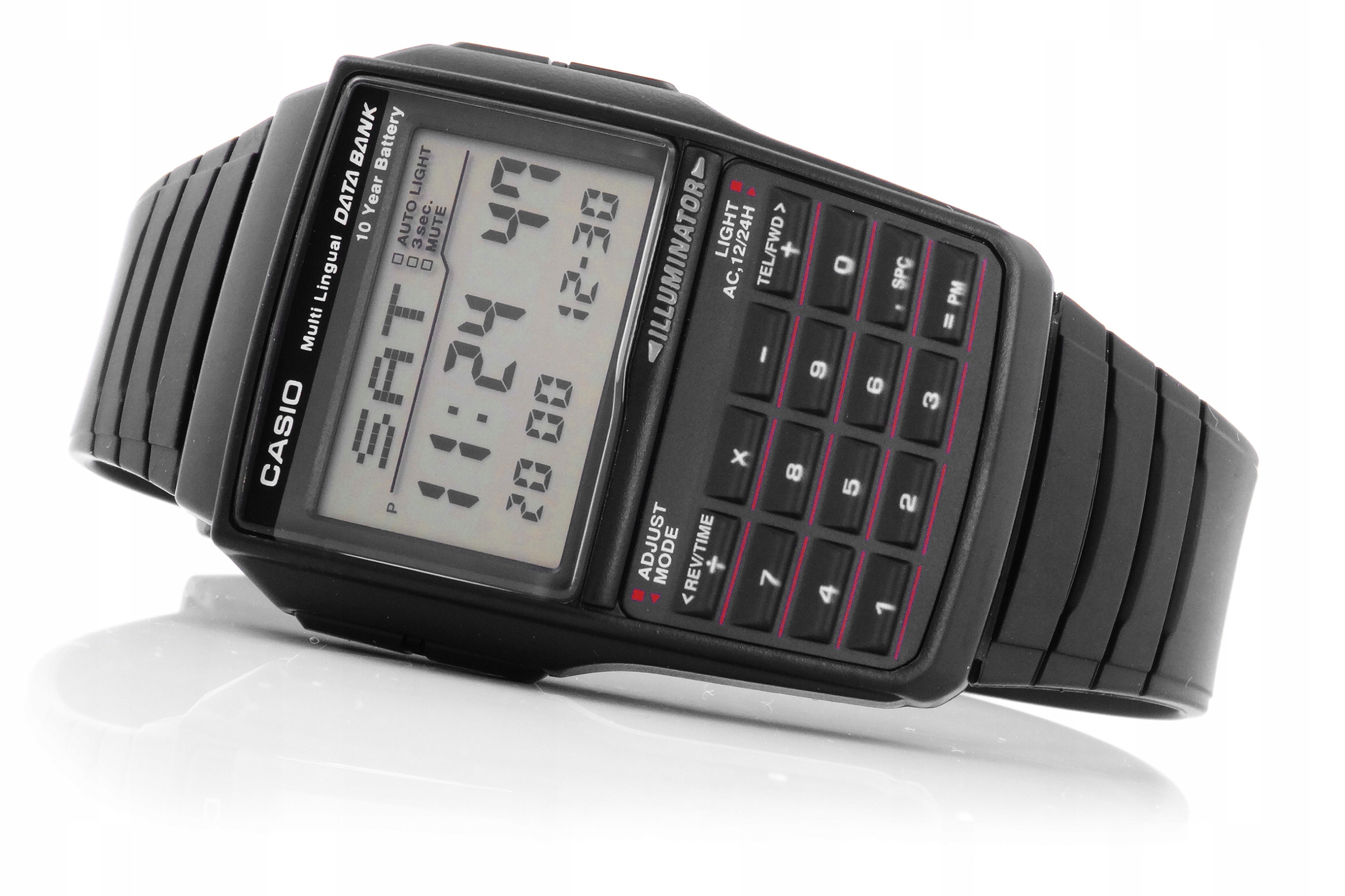 ZEGAREK CASIO DBC-32 DATA BANK retro (4971850436744) • Cena, Opinie ...