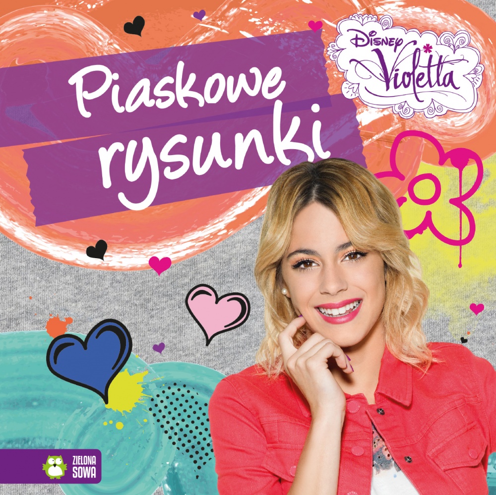 VIOLETTA Piaskowe Rysunki DISNEY (12868098902) | Książka Allegro