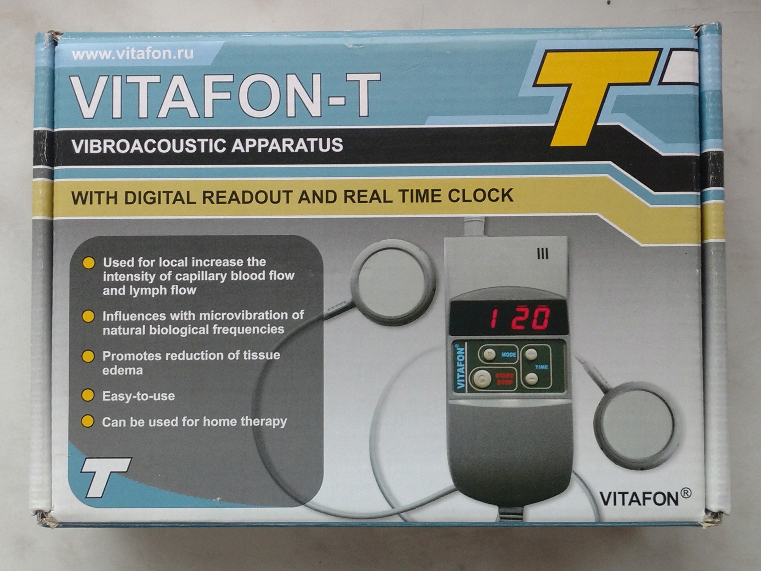 Vitafon T wibroakustyka, aparat medyczny - 7456713606 - oficjalne ...