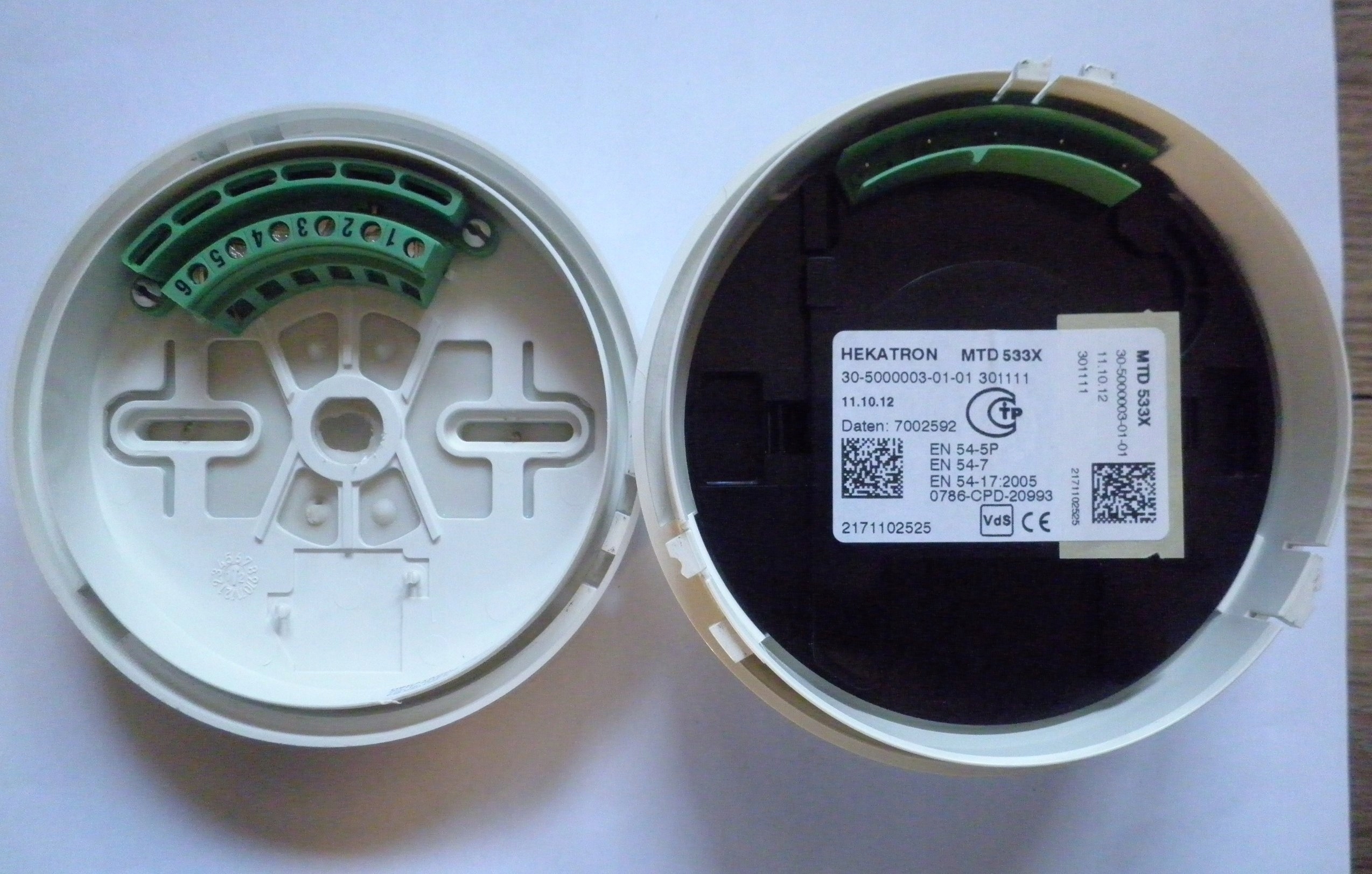 Czujka dymu i ciepła CUBUS HEKATRON MTD 533X - 7332547840 - oficjalne archiwum allegro