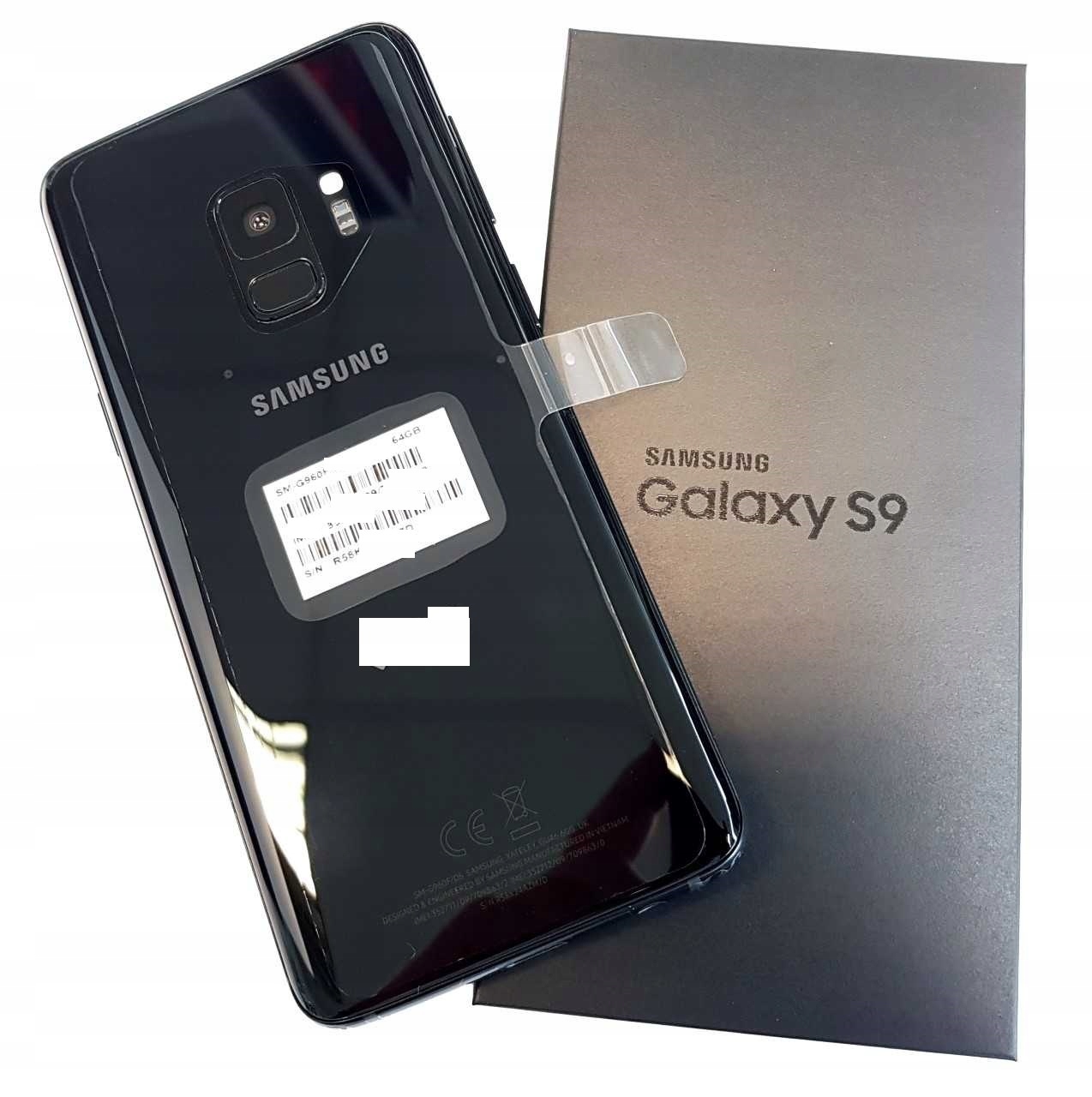SAMSUNG GALAXY S9 SM-G960F BLACK FVAT23% - 7644609297 - oficjalne ...