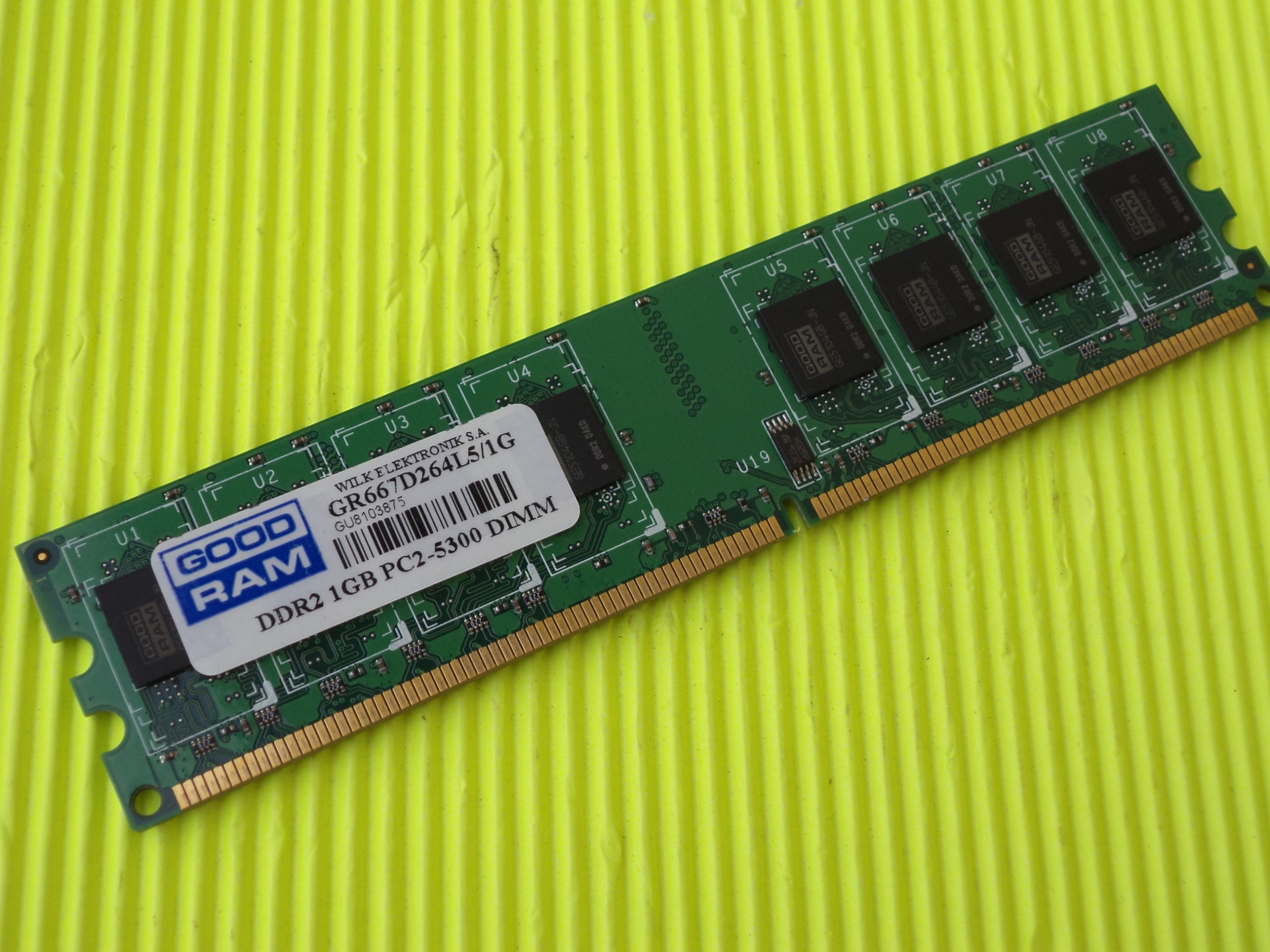 KARTA PAMIĘCI RAM DDR2 - 7349219847 - oficjalne archiwum allegro