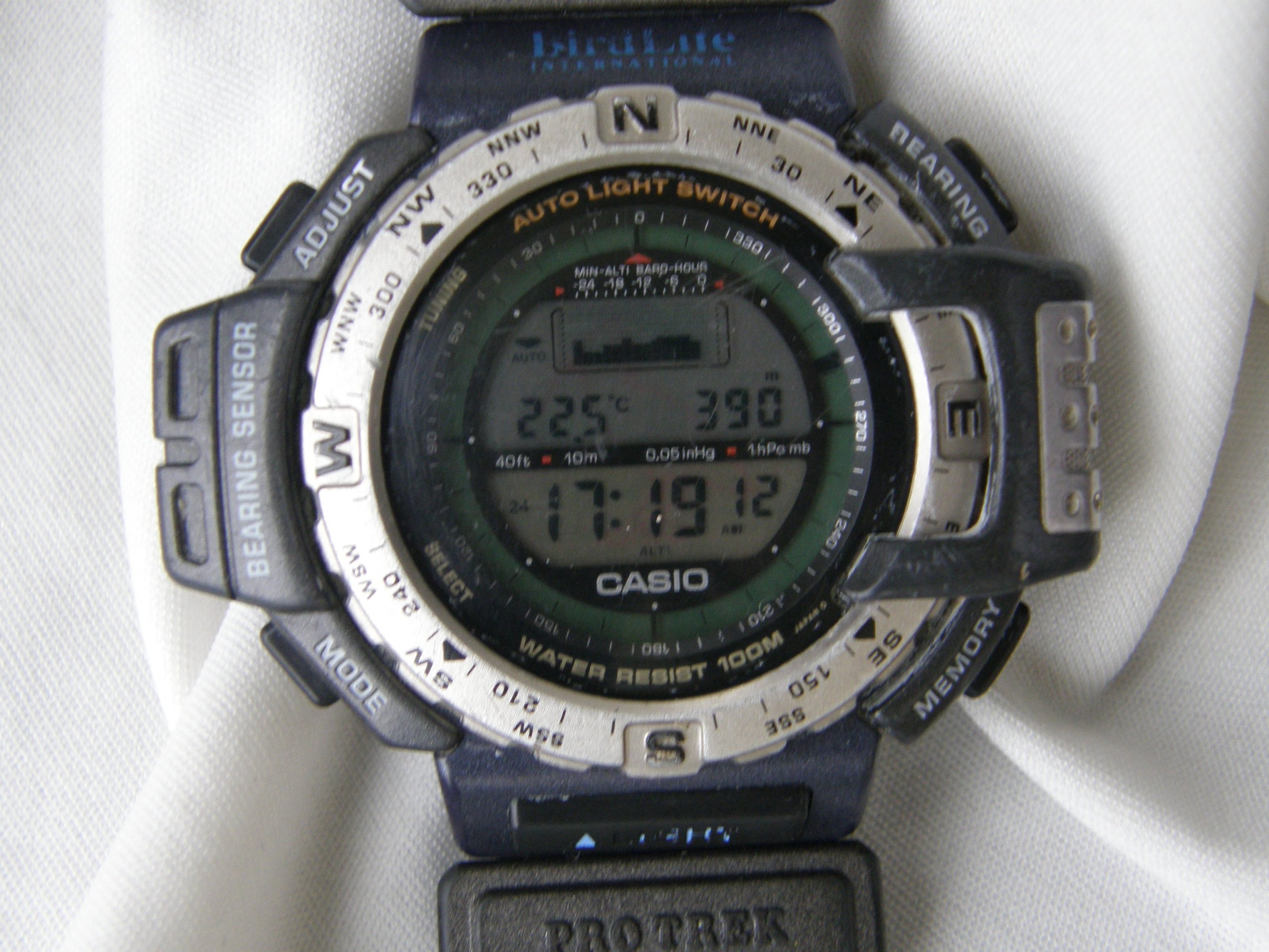 CASIO PROTREK PRT-40 TRIPLE SENSOR KULTOWY ZEGAREK - 6949976050 ...