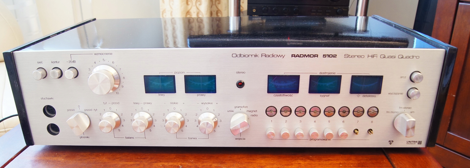 Radioodbiornik Radmor 5102 Srebrny Vintage Okazja! - 7577514455 ...