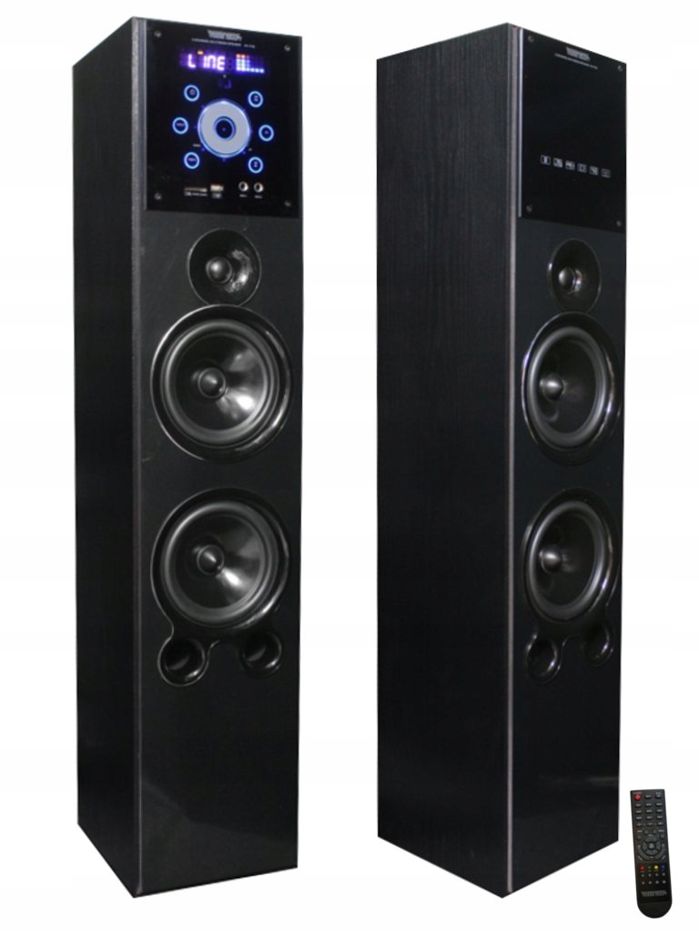 KOLUMNY AKTYWNE BLUETOOTH WZMACNIACZ USB FM VK7700 - 6999693123 - oficjalne archiwum allegro