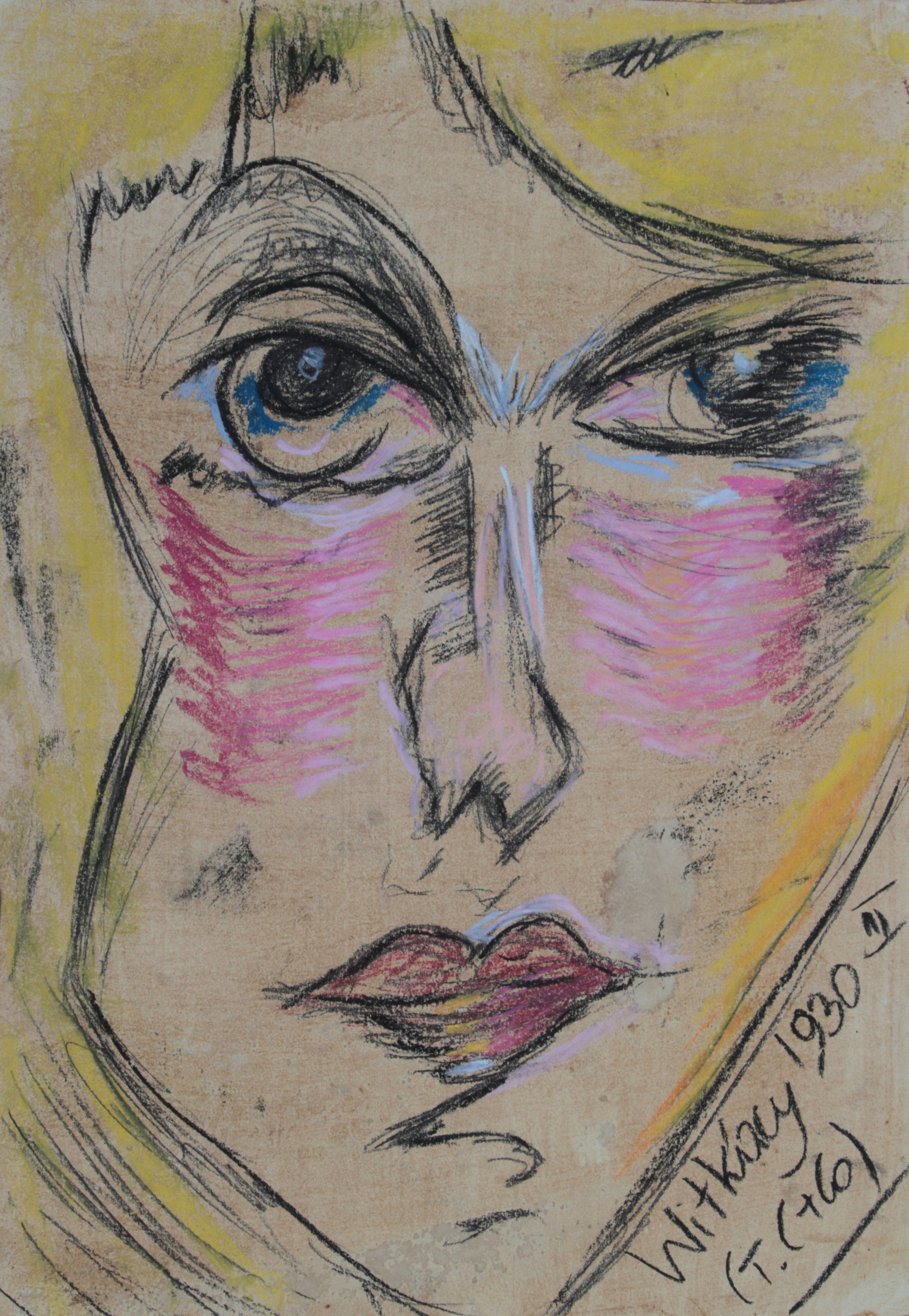 Stanisław Ignacy Witkiewicz Witkacy 1930 Unikat - 7190832652 ...