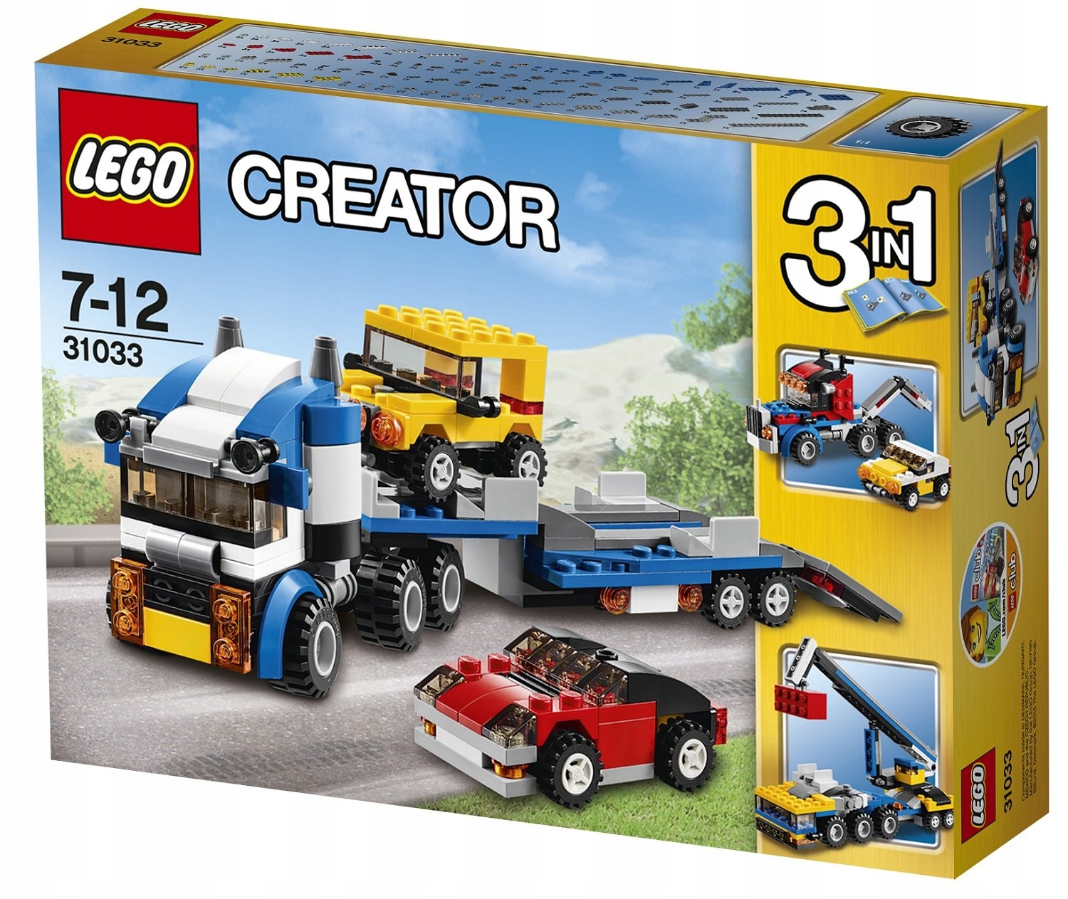 Lego Creator 31033 Auto Laweta 3w1 Nowy UNIKAT - 7558452686 - oficjalne ...