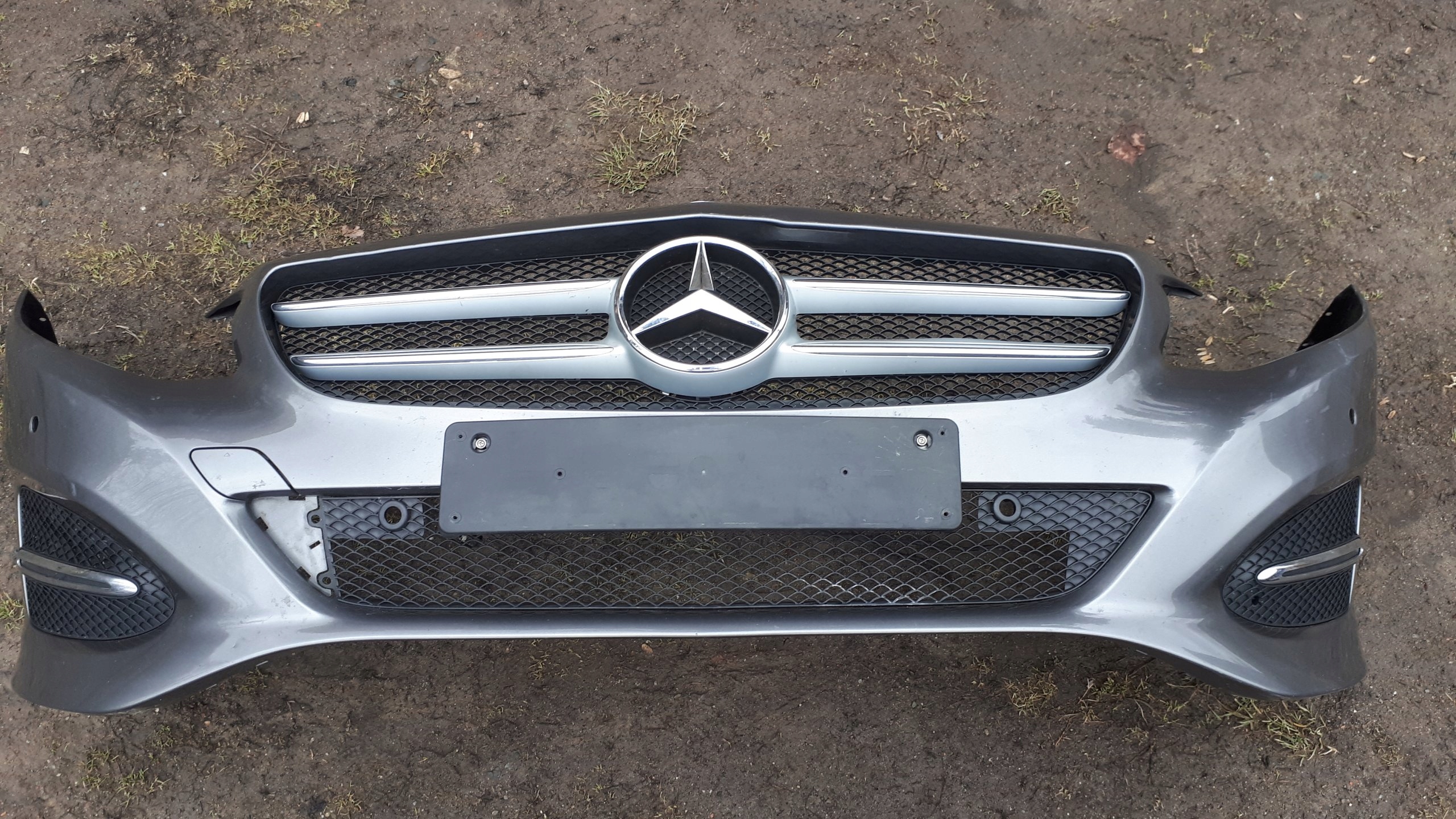 MERCEDES B KLASA LIFT A246 W246 246 ZDERZAK PRZOD - 7560236475 ...