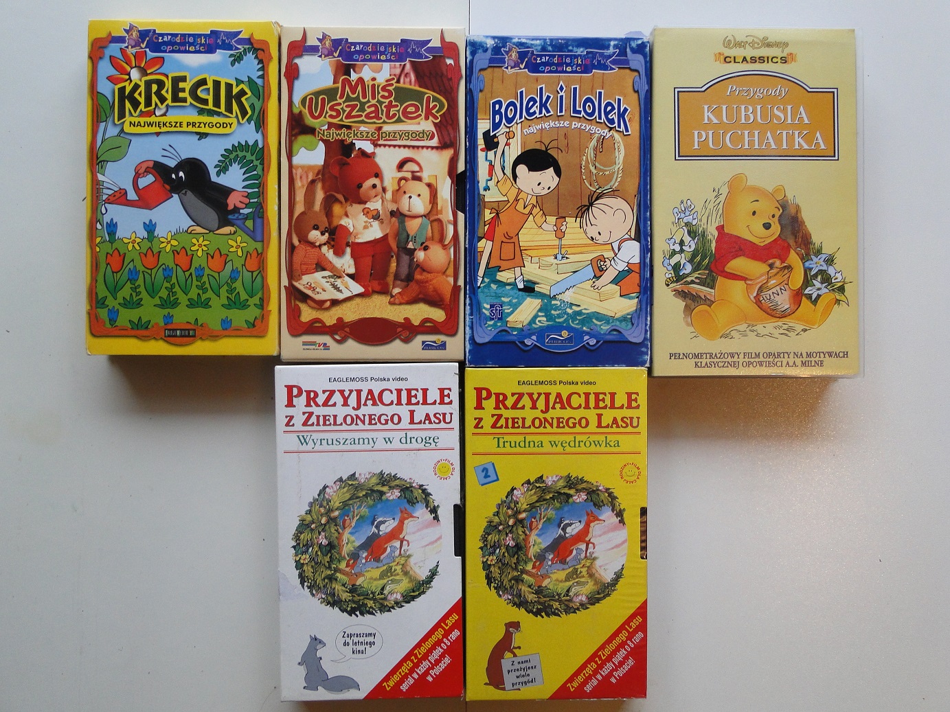 Kasety video (VHS) - bajki - 7336128612 - oficjalne archiwum allegro