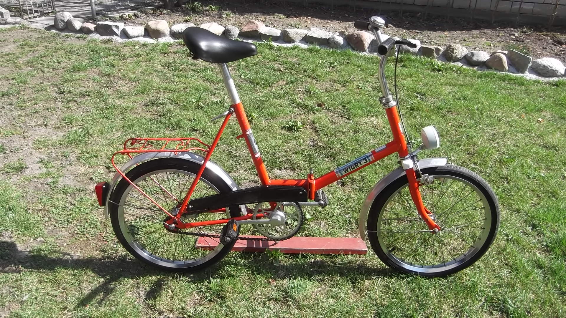 ROWER WIGRY 3 ROMET - SKŁADAK-KOŁA 20 RP.1984 - 7282261762 - oficjalne ...