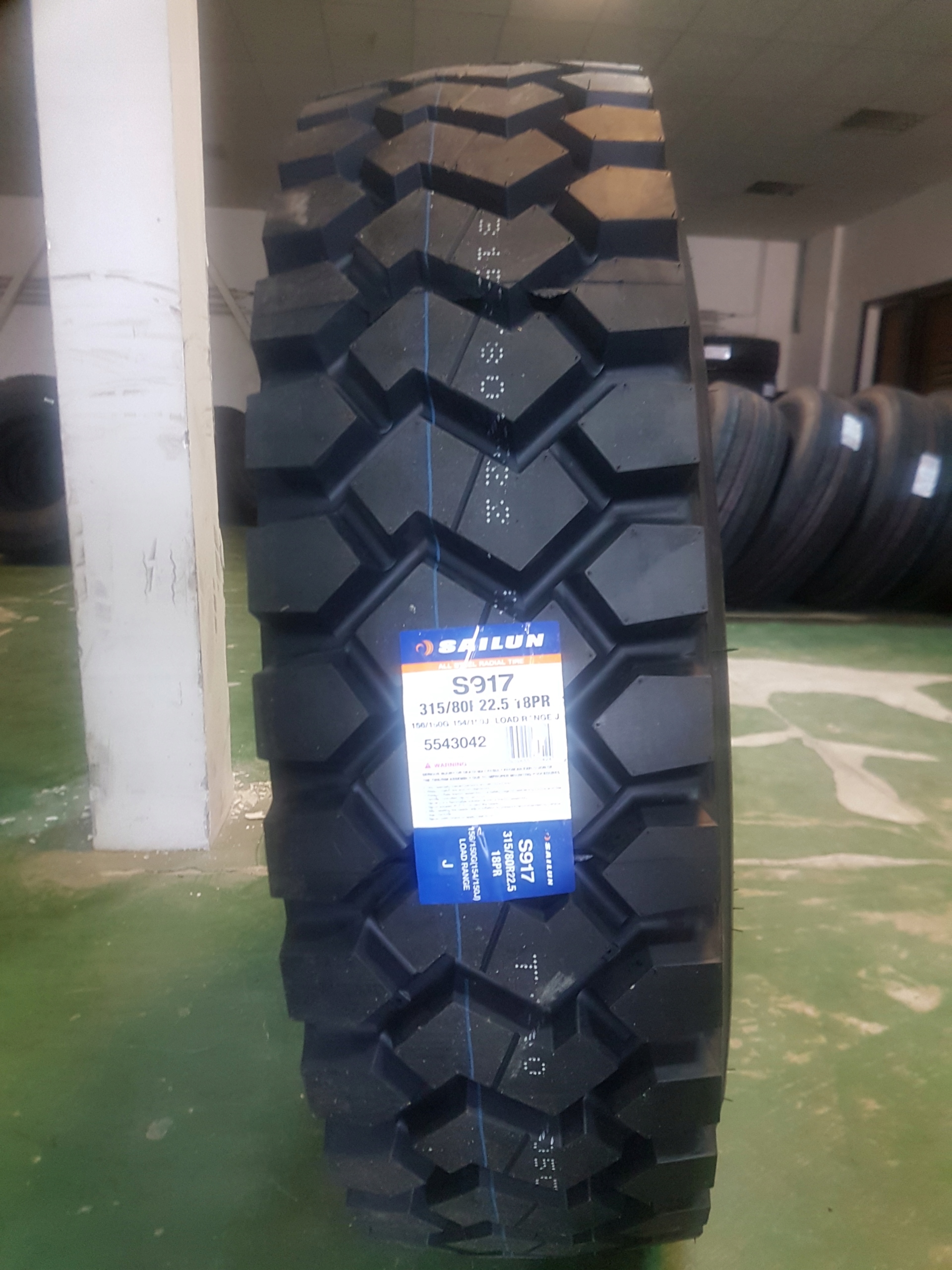 SAILUN S917 GŁĘBOKA 26MM M+S 315/80/22.5 940pln - 7645052549 ...