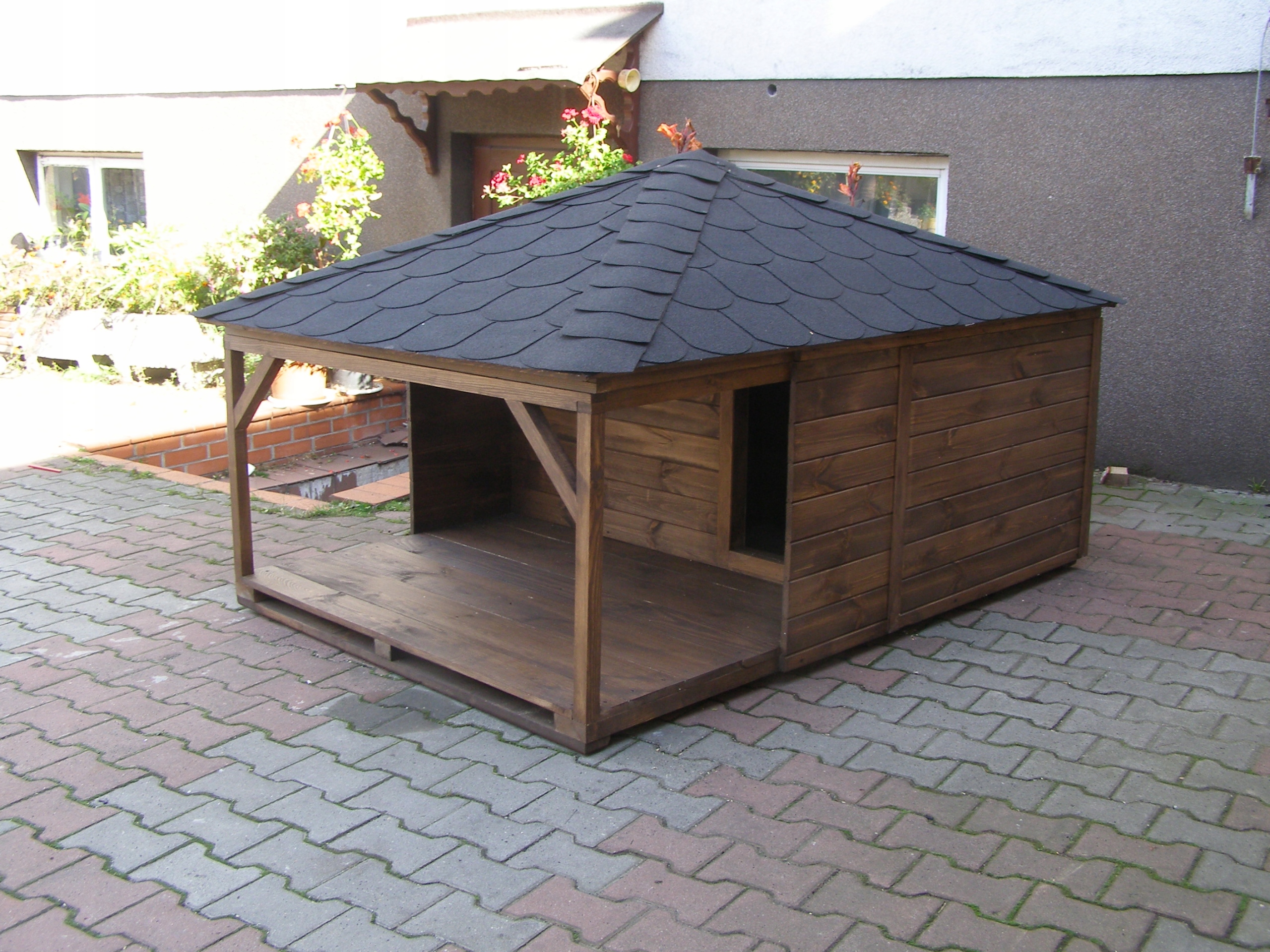 Buda dla Psa XXL z Przedsionkiem Budy Wysyłka w ca - 7560859977 ...