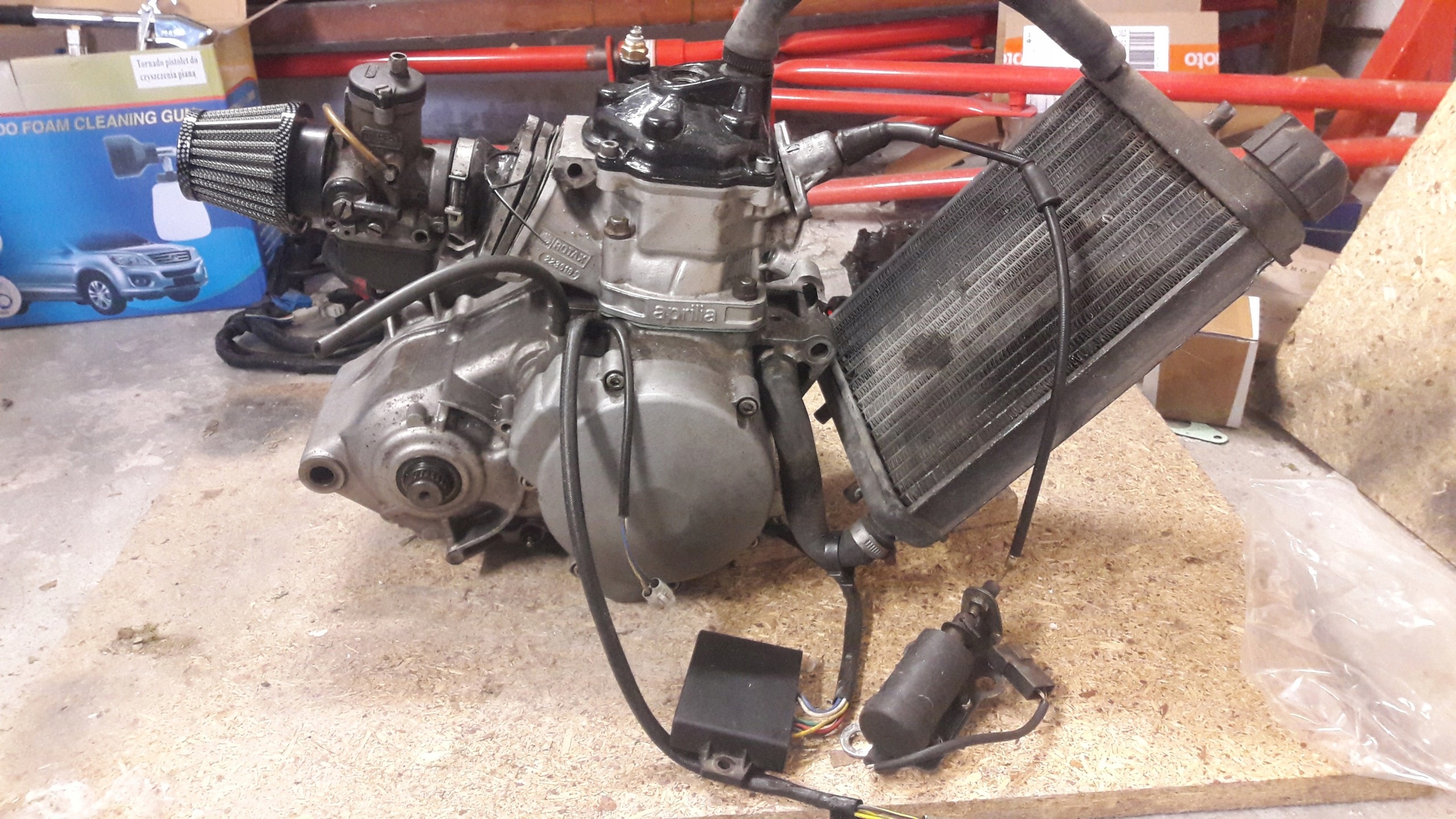 Silnik kompletny rotax 122, Aprilia rs 125 - 7435965718 - oficjalne ...