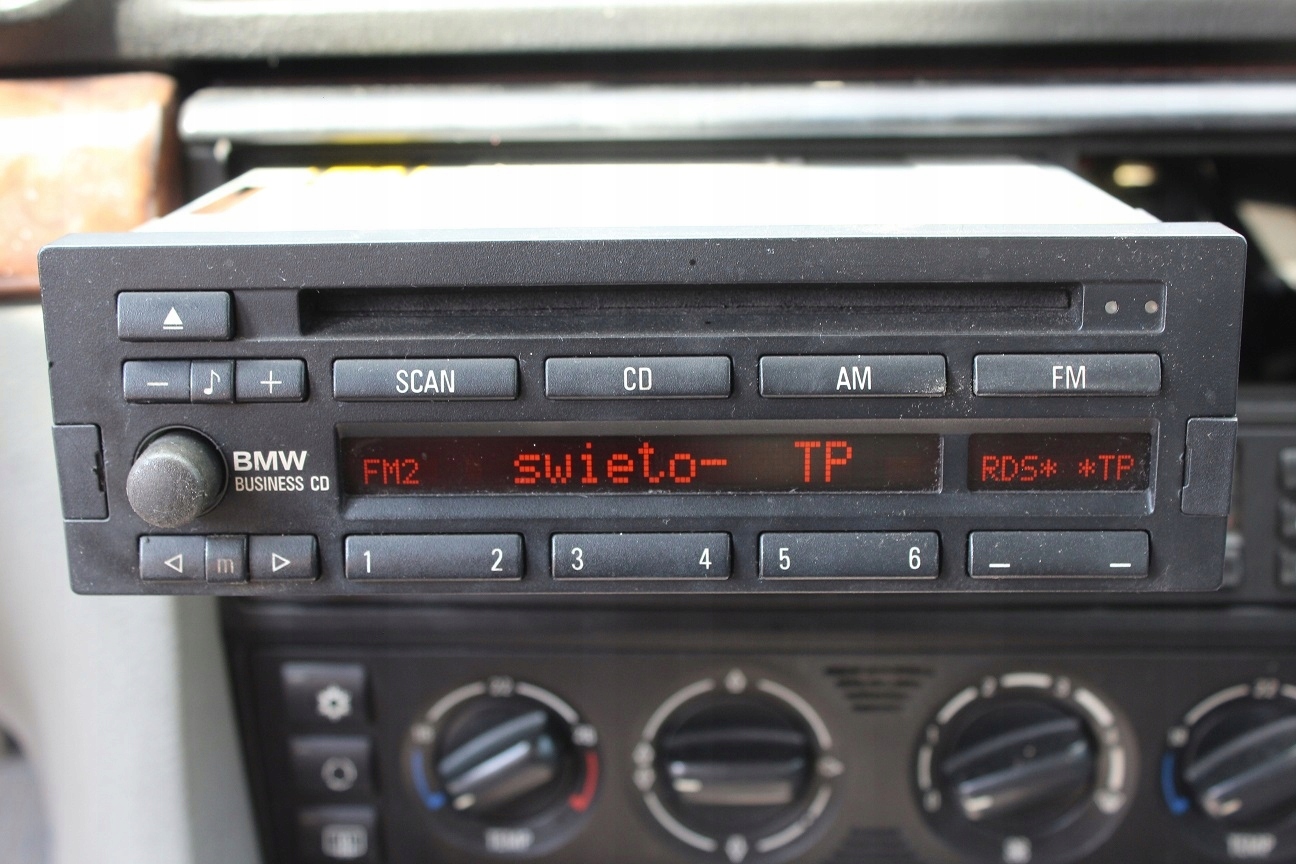 Radio BUSINESS CD BMW e30 e31 e32 e34 e36 RARYTAS! - 7574587856 - oficjalne archiwum allegro