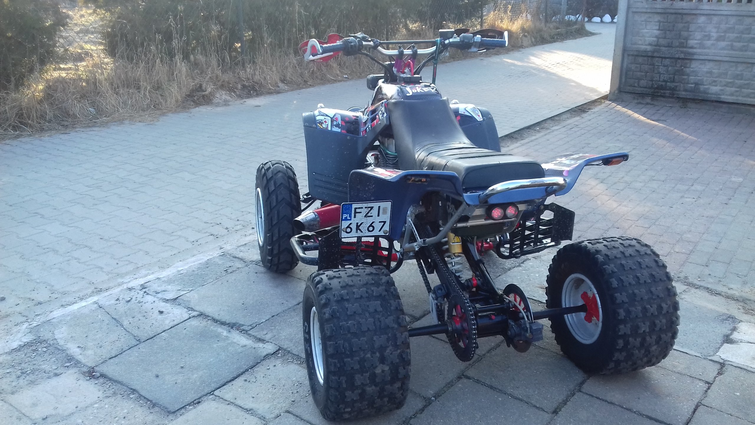 Quad Yamaha Warrior 450 Raptor Blaster Banshee - 7266561642 - oficjalne ...