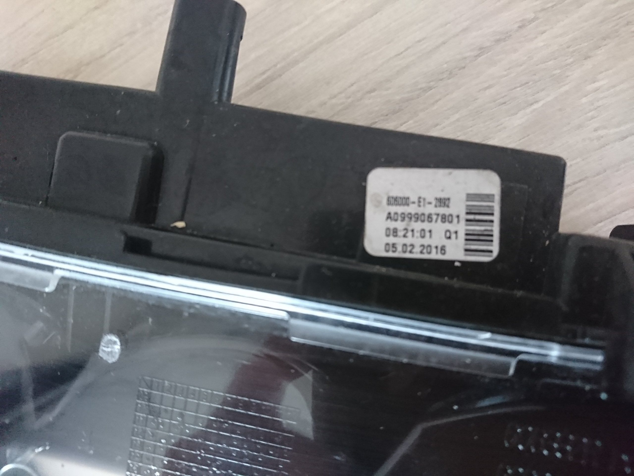 MERCEDES SLK A172 HALOGEN PRAWY LED A 0999067801 - 7297517607 ...