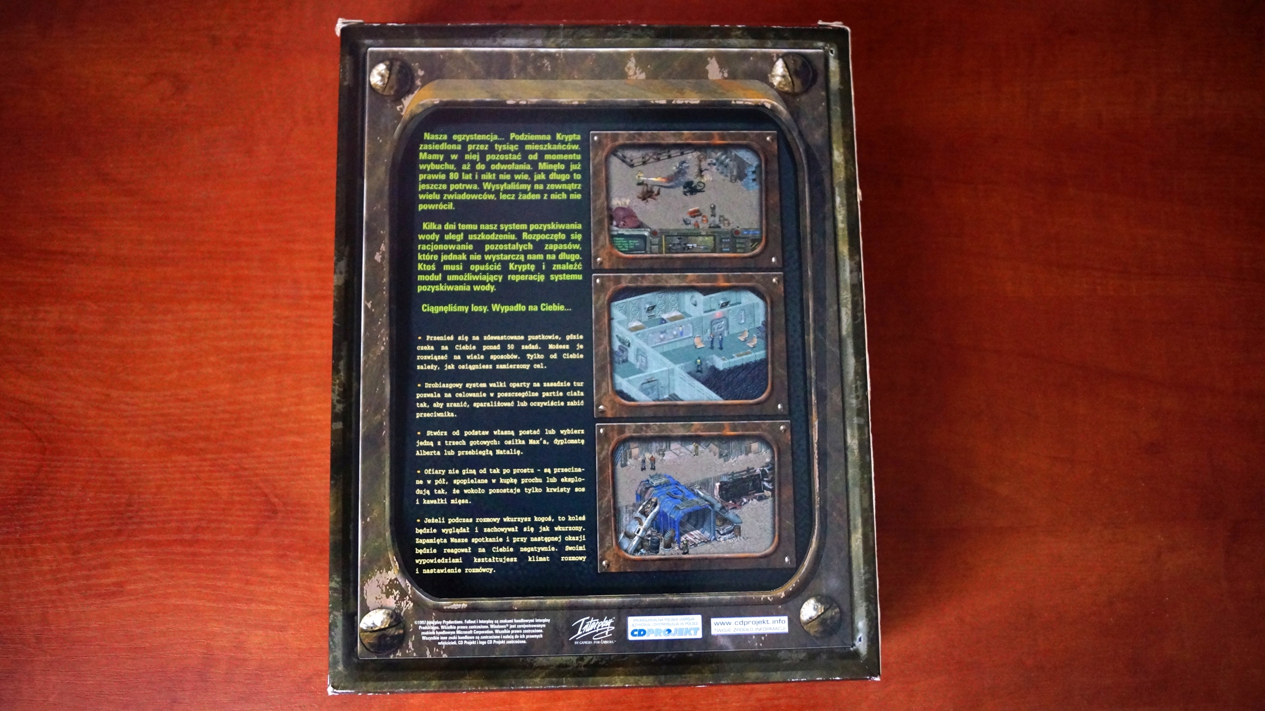 Fallout 1 Big Box PL - 7517922450 - oficjalne archiwum allegro