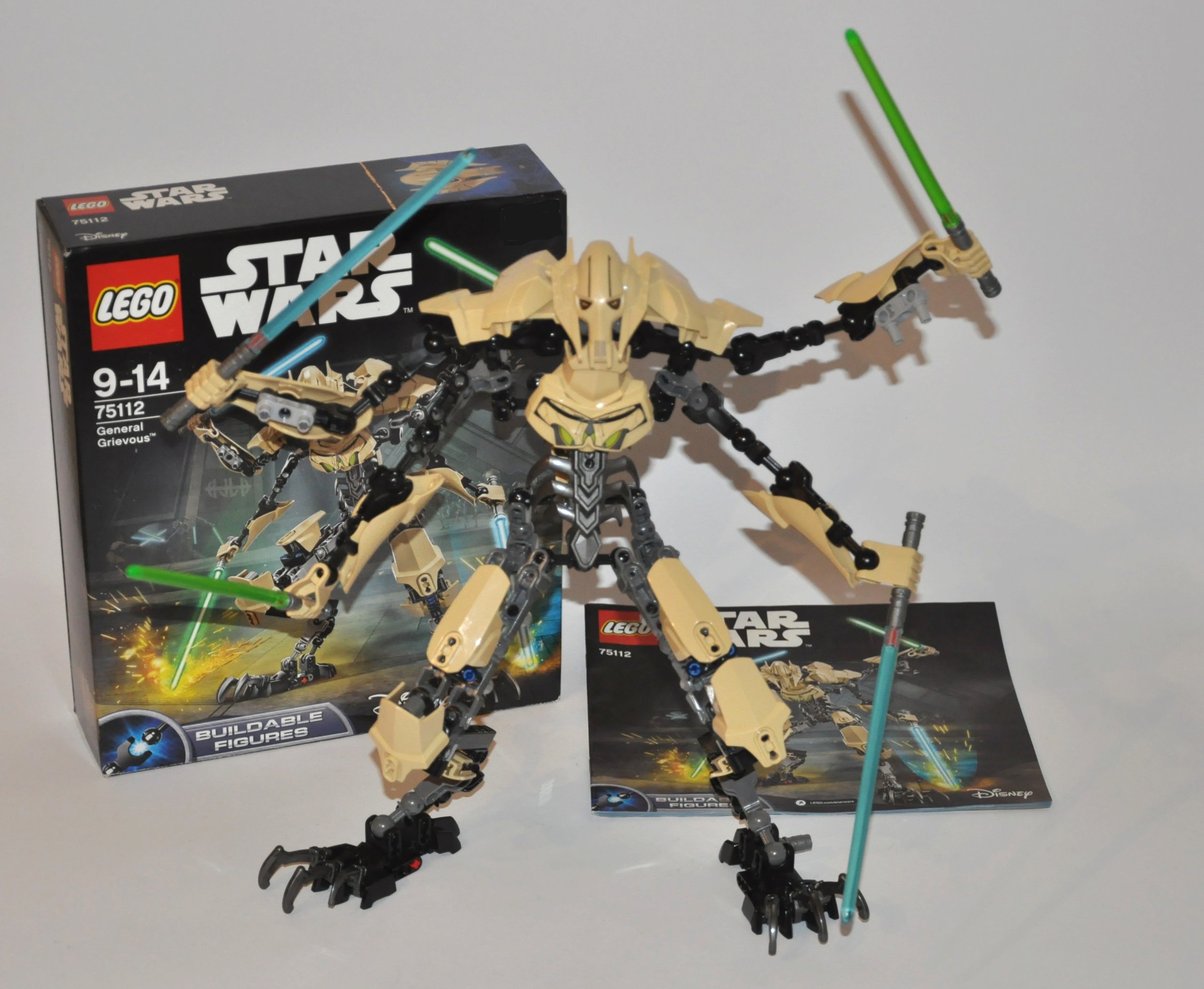 Lego 75112 Star Wars - General Grievous JAK NOWY - 7154241582 ...