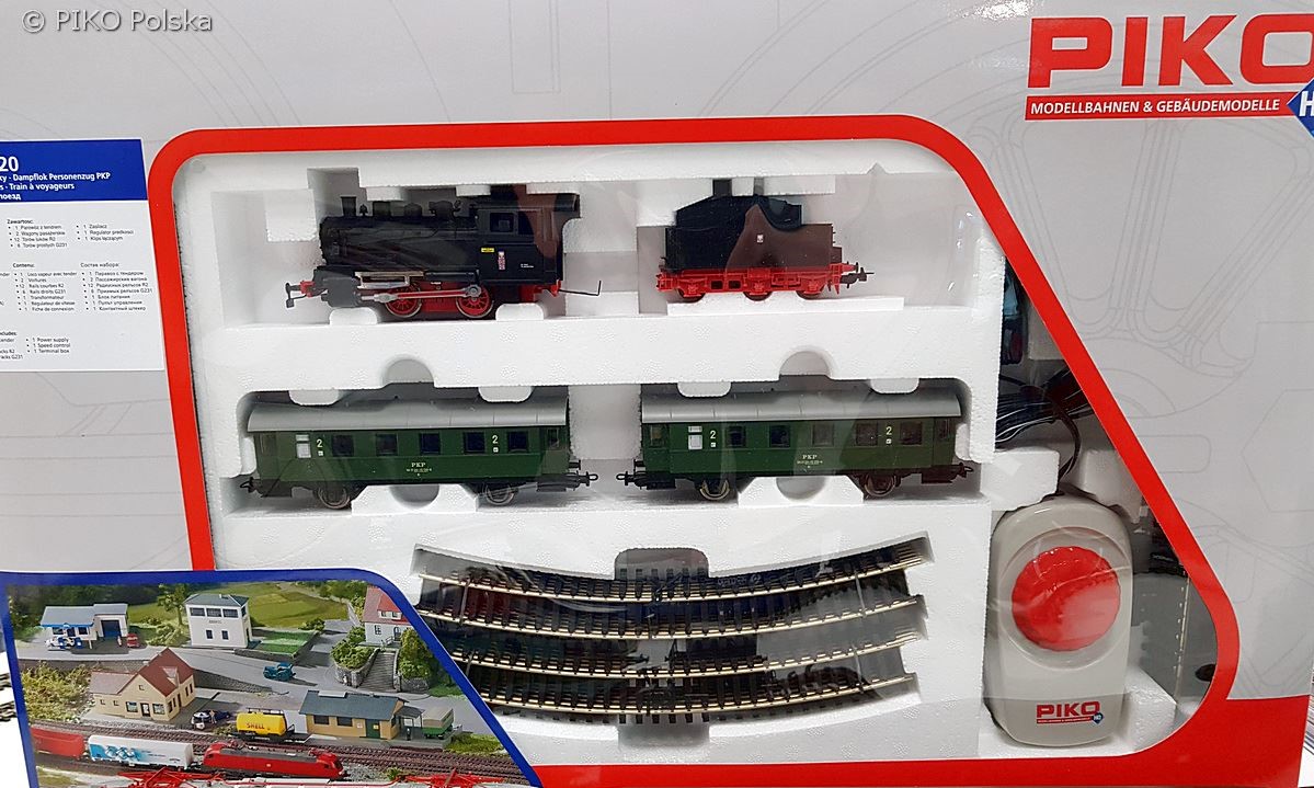 PIKO zestaw startowy PKP osobowy NOWY NOWOŚĆ 2018 - 7276629287 - oficjalne archiwum allegro