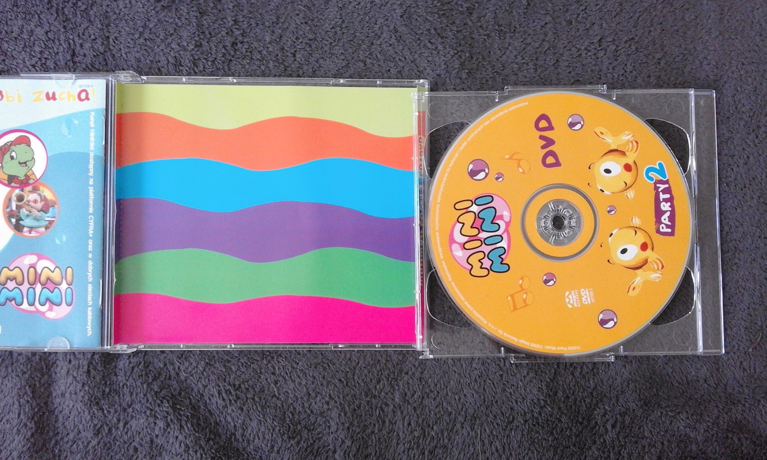 Mini Mini party 2 cd + DVD przeboje rybki Minimini - 7270375603 ...