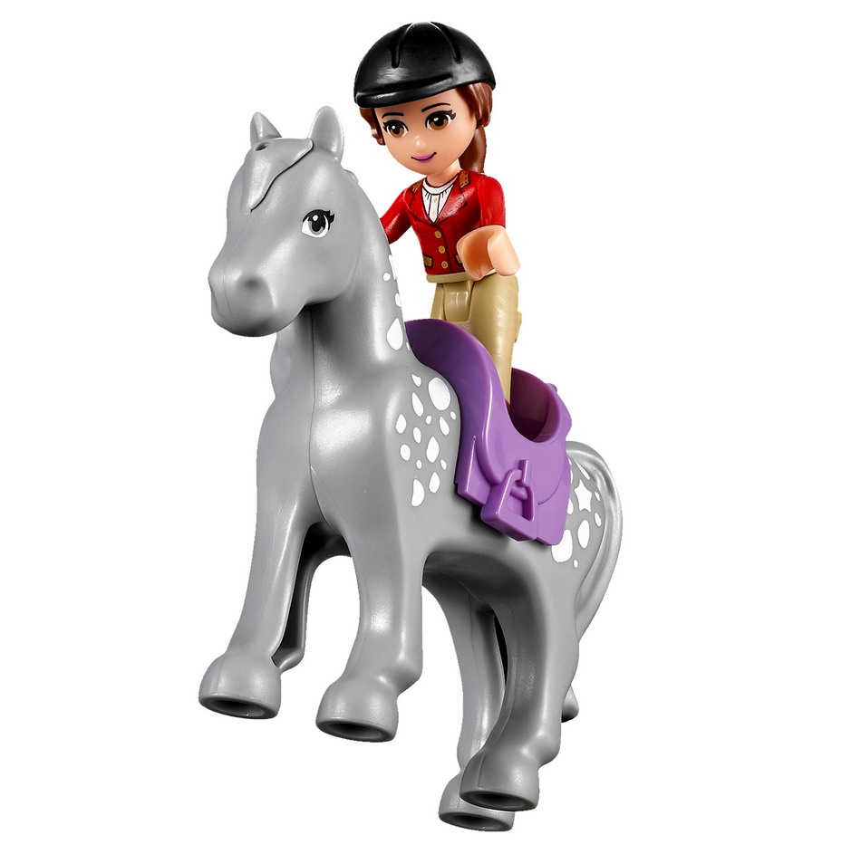 LEGO FRIENDS 41125 PRZYCZEPA DLA KONI KONIA KON - 7446666284 ...