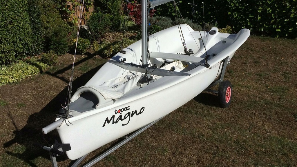 Łódź żaglówka Topper Magno 3,94m + slipowy (2) - 7633006854 - oficjalne ...