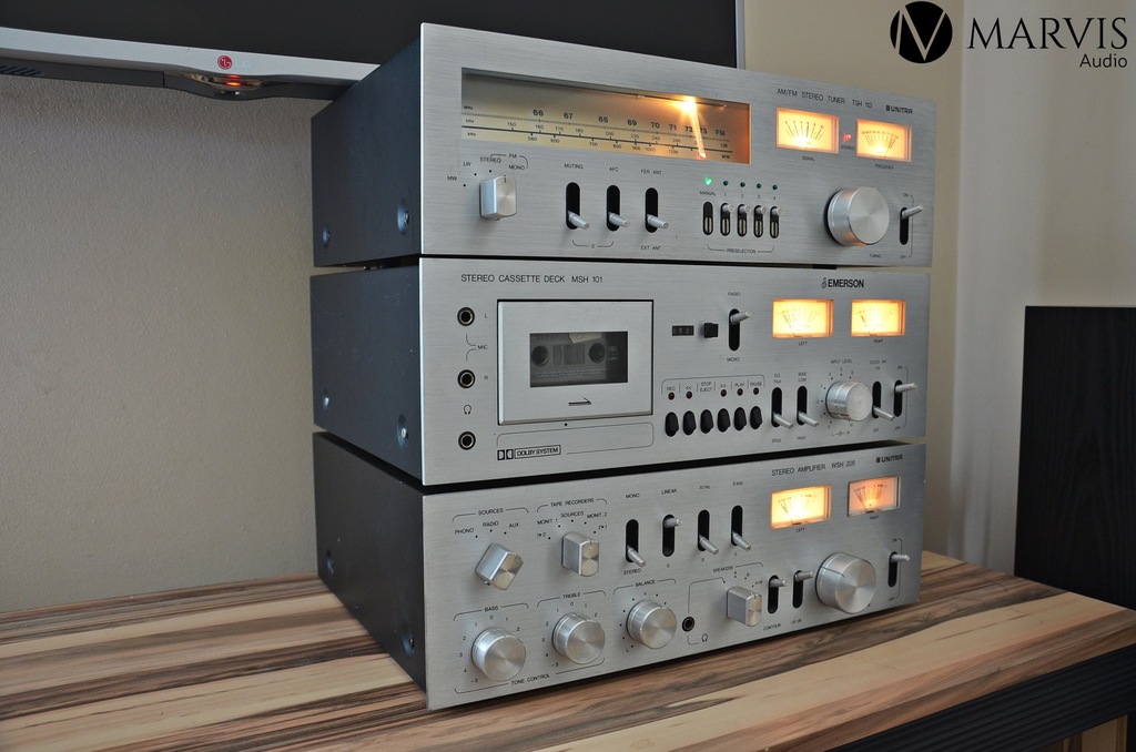 Wieża UNITRA ZM 1006 - WSH 205, TSH 113, MSH 101 - 7352699411 ...