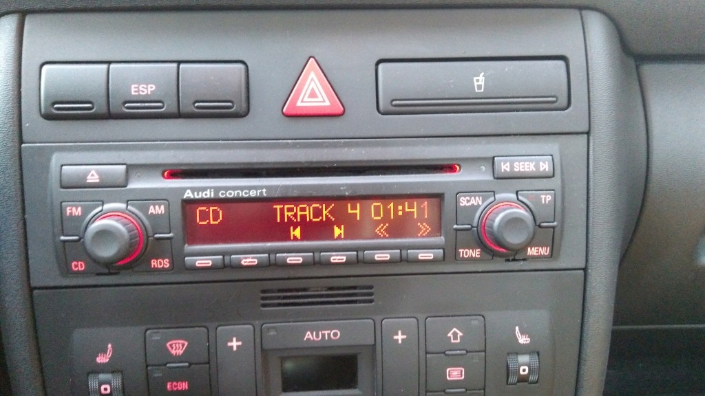 Radio Audi Concert II 1DIN A3 8L/8P/A2/A4 - 7659869776 - oficjalne archiwum Allegro