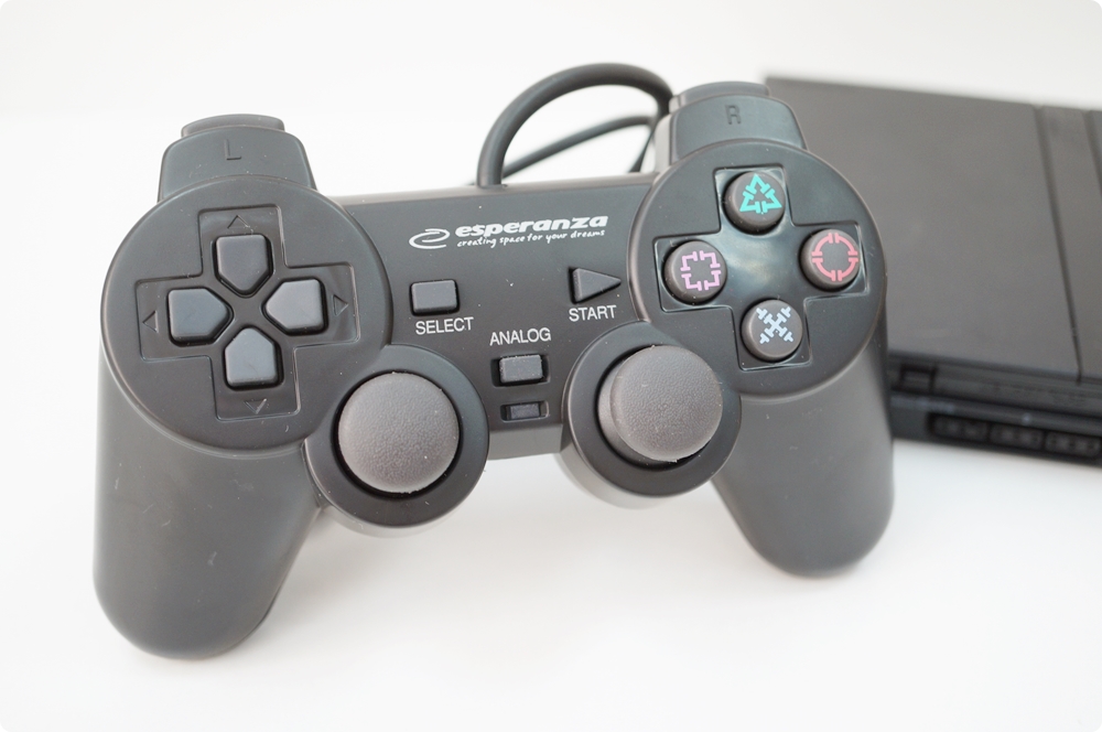 Sony PlayStation 2 PS2 Slim +Pad +Okablowanie - 7625795989 - oficjalne ...