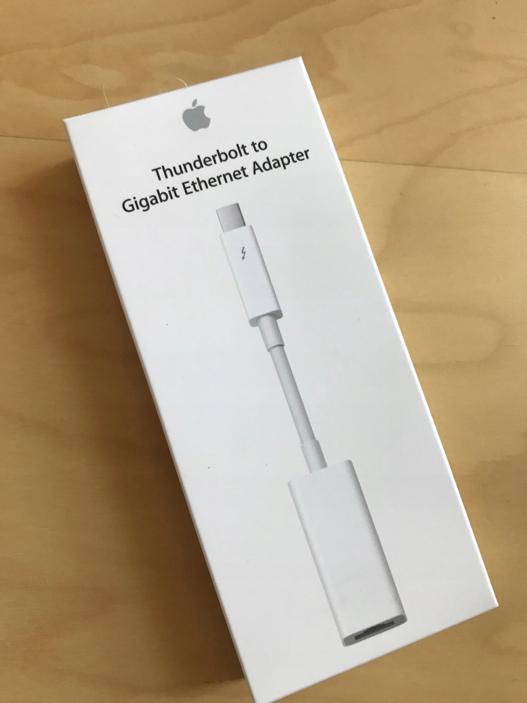 Apple Thunderbolt - Gigabit Ethernet Adapter LAN - 7630426140 ...
