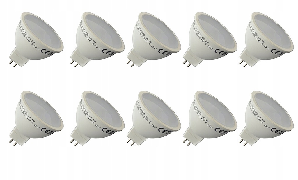 Żarówka LED MR16 GU5,3 6W 230V neutralna 10 szt - 7635383605 ... Żarówka LED MR16 GU5,3 6W 230V neutralna 10 szt - 7635383605 ...