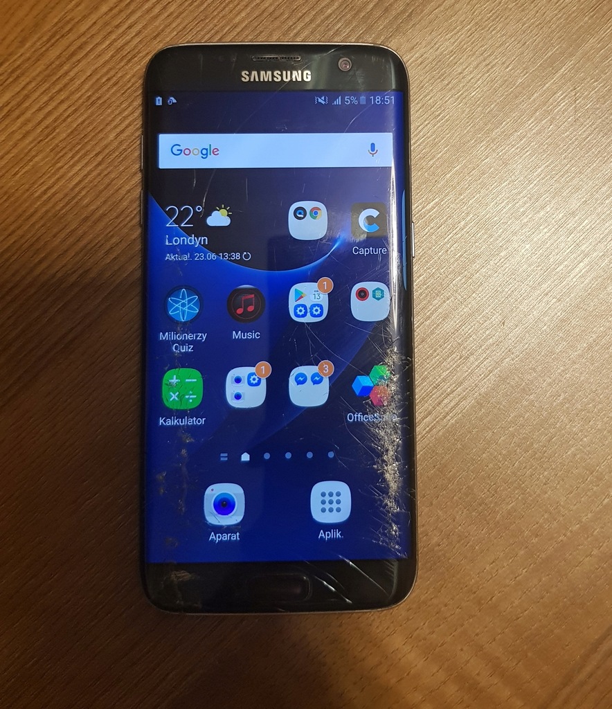 Samsung Galaxy S7 Edge SM-G935F - 7709981965 - oficjalne archiwum Allegro