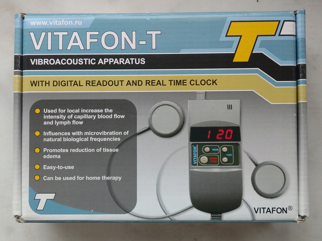 Vitafon T wibroakustyka, aparat medyczny - 7456713606 - oficjalne ...