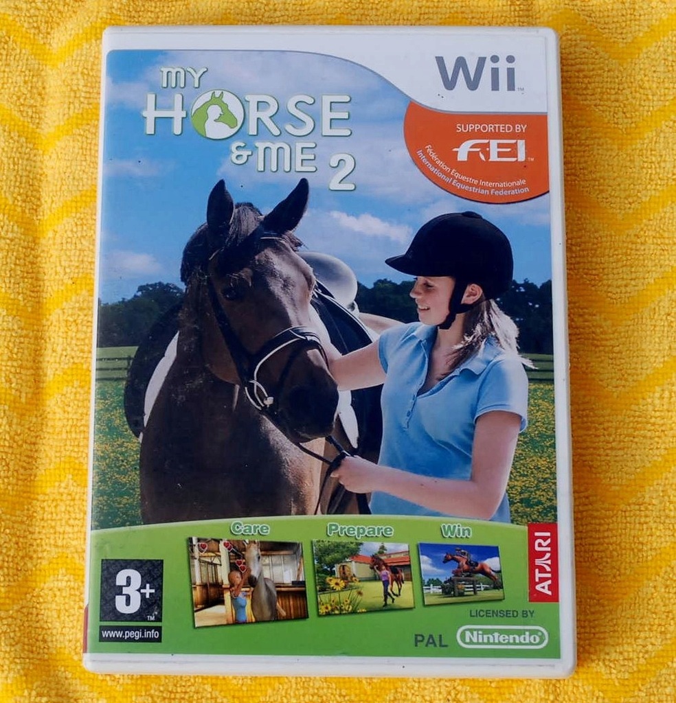 MY HORSE & ME 2 KOCHAM KONIE 2 NINTENDO WII - 7507166720 - oficjalne archiwum Allegro