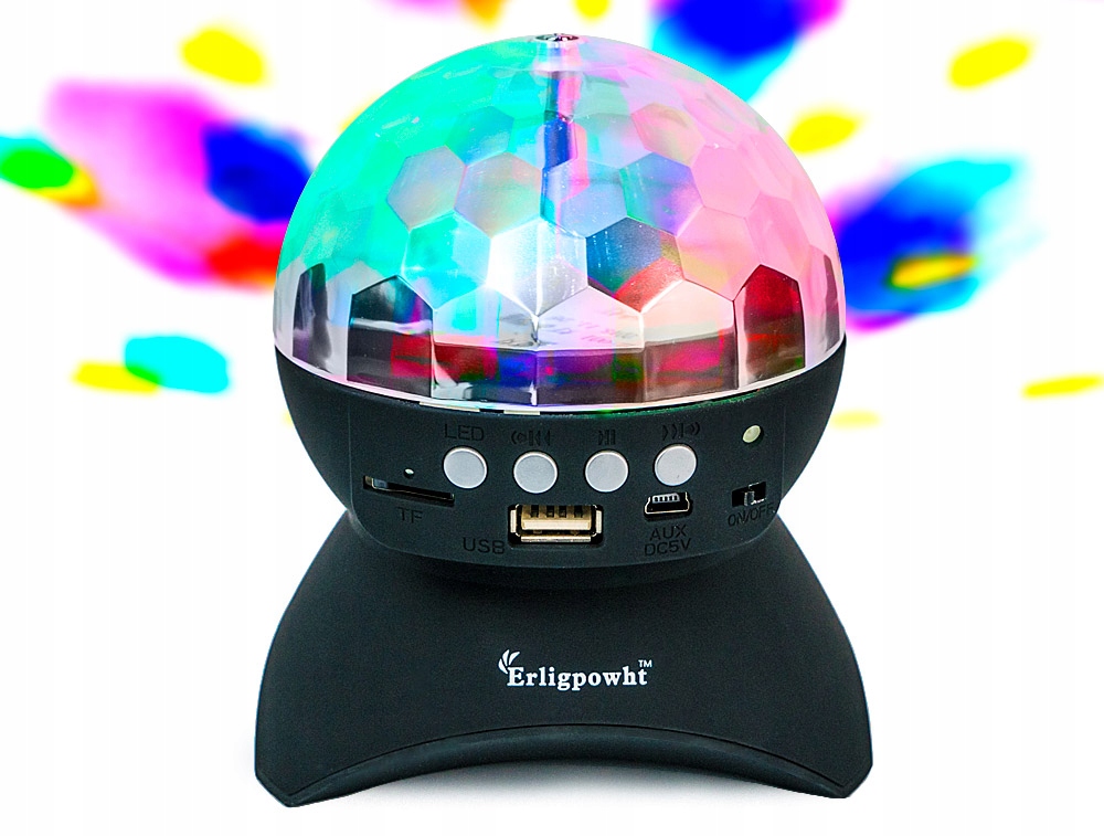 GŁOŚNIK BLUETOOTH KULA DYSKOTEKOWA DISCO LED - 7610828994 - oficjalne ... GŁOŚNIK BLUETOOTH KULA DYSKOTEKOWA DISCO LED - 7610828994 - oficjalne ...