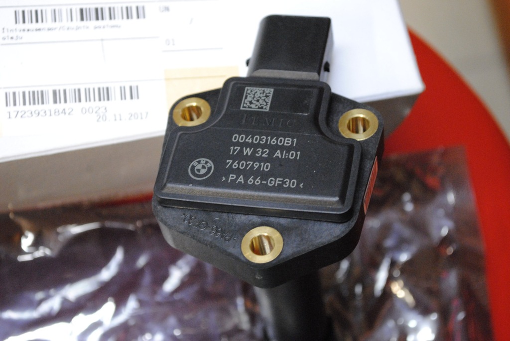 Czujnik poziomu temperatury oleju BMW 7607910 NOWY - 7099148512 ...