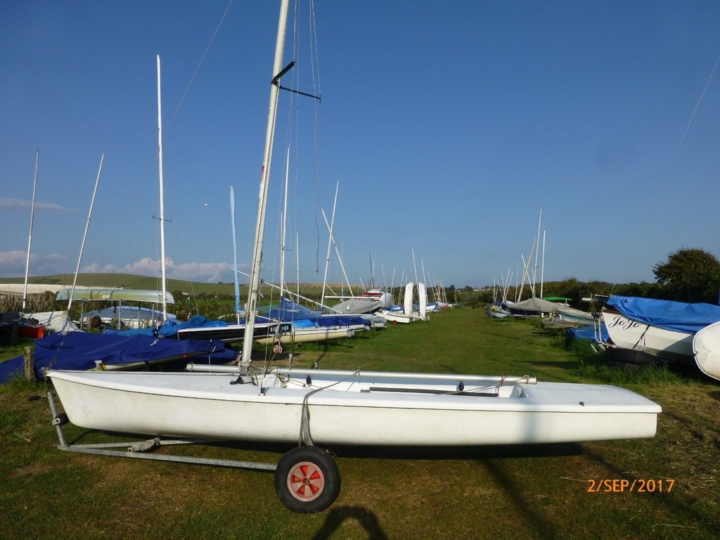 LASER 2 FUN żaglówka przywieziona z UK - 7004353380 - oficjalne ...