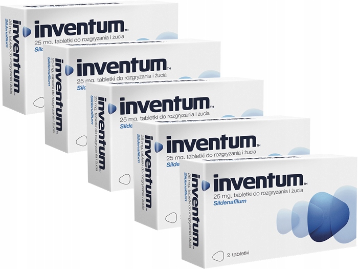 AP Inventum 25mg lek potencja erekcja wzwód 10x - 7510611806 ...