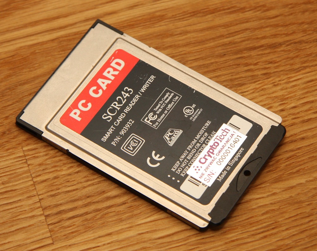 Smart Card Reader Wrinter SCR243 - 7166269291 - oficjalne archiwum Allegro