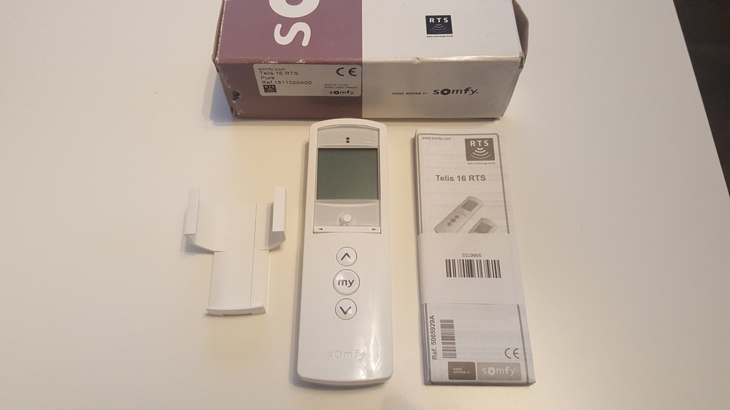 SOMFY PILOT RADIOWY TELIS 16 RTS PURE 1811080 - 7138165089 - oficjalne ...