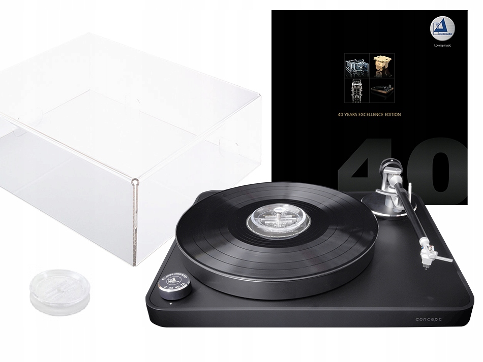 Clearaudio Concept MM + docisk + pokrywa + vinyl - 7690986288 ...