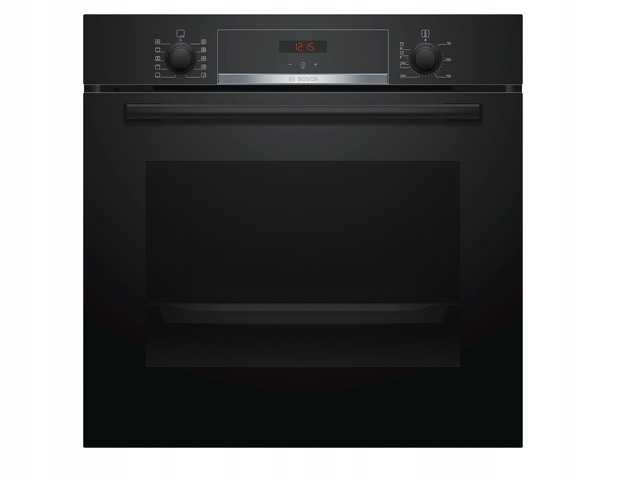 Czarny Piekarnik BOSCH HBA554EB0 71l A Grill 7funk - 7487399590 ...